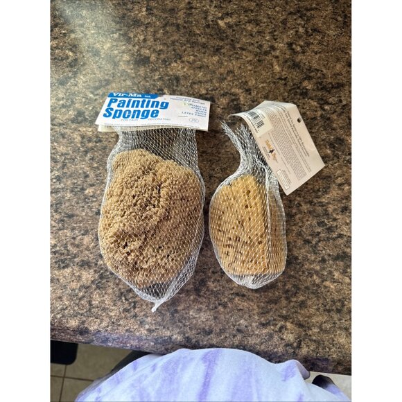 Dutch boy Vir-Ma | Art | 2pc Natural Sea Sponge Painting Sponges 5 And ...